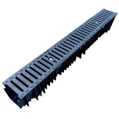 9 x Clark Drain CD437 Heavy Duty C250 25 Tonne Channel PVC Channel with ...
