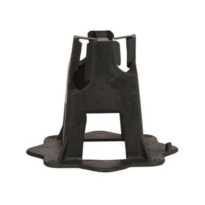 90/100mm (200 pcs) Plastic Grade Plate Spacer for Mesh/Rebar