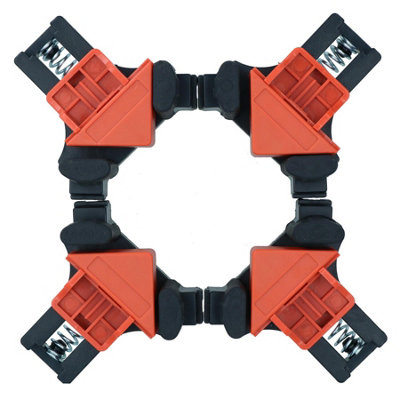 90 Degree Right Angle Woodworking Carpenters Corner Clamp Clamps ...