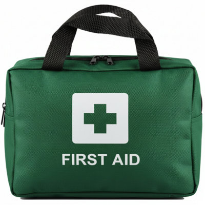 90 Piece First Aid Kit Bag Medical Emergency Kit Travel Home Car ...