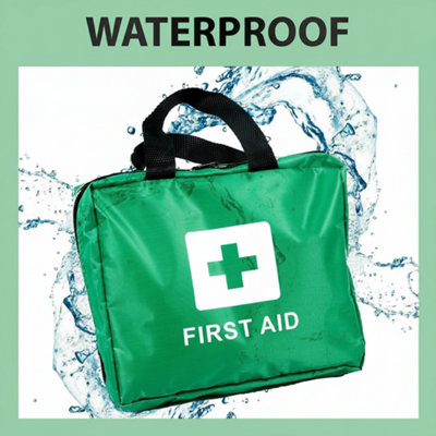 90 Piece First Aid Kit Bag Medical Emergency Kit Travel Home Car ...