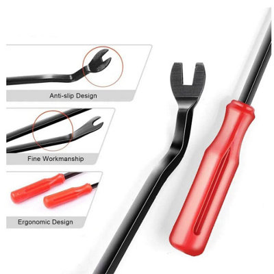 900 Piece Car Body Trim & Panel Fastener Rivet Clip Kit with Removal Tools