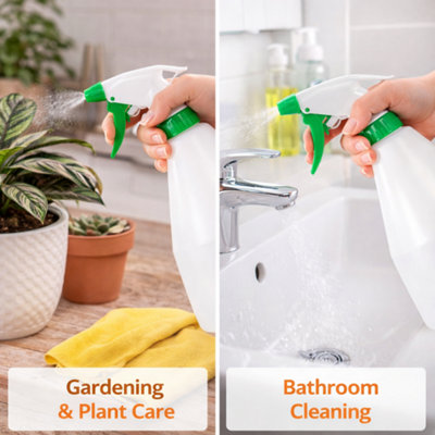 900ml Spray Bottle Heavy Duty Refillable Trigger Sprayer for Cleaning ...