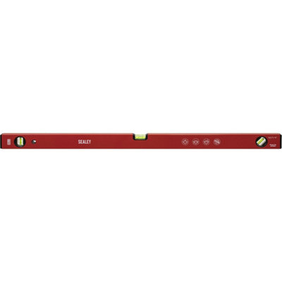 900mm Precision Milled Powder Coated Spirit Level with 45 Degree Angle Rule