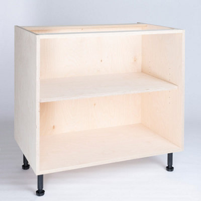 900MM SOLID BIRCH PLYWOOD KITCHEN BASE UNIT