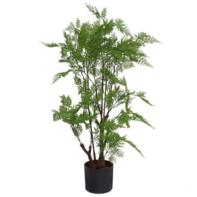 90cm Artificial Natural Moss Base Fern Foliage Plant