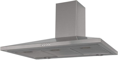 90cm Stainless Steel Chimney Cooker Hood Kitchen Extractor Fan