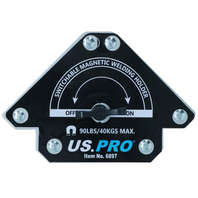 90lb Switchable On Off Magnetic Magnet Welding Holder Support 3 Angles 2pc