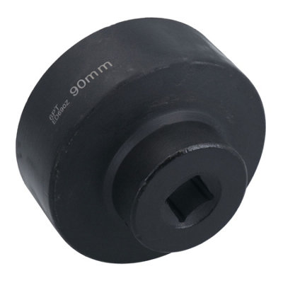 90mm 3/4in Drive Deep Metric Impact Impacted Socket 6 Sided Point ...