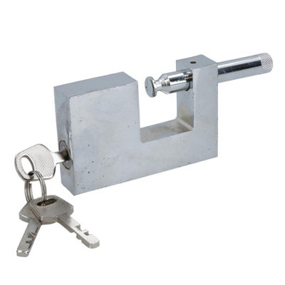 90mm Heavy Duty Beam Padlock Lock For Containers Shutter Doors ...