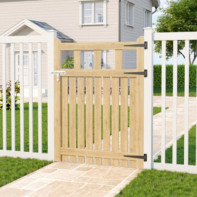 90x120cm Outdoor Garden Gate Yard Patio Entrance Way Door Security ...