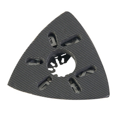 93mm Multi Tool EVA Sanding Backing Pad Hook & Loop Mini Triangle ...