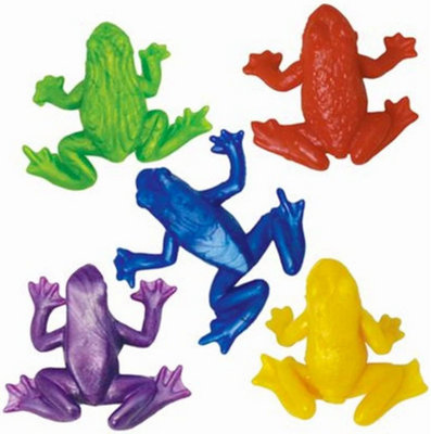 96pcs Multicolour Stretchy Frogs Creatures Animal Party Bag Fillers for ...