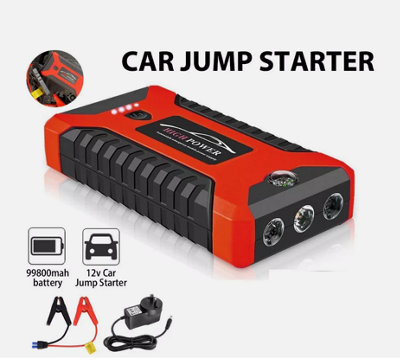 99800mAh Car Jump Starter Pack Booster Battery Charger Emergency Power ...