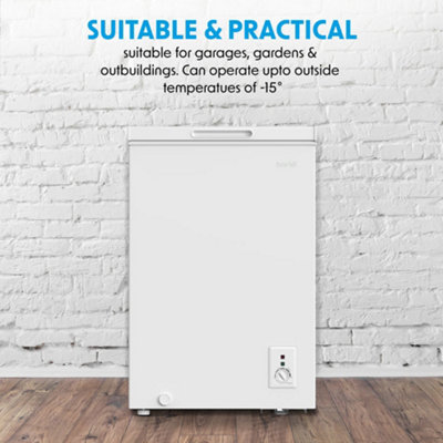99L Chest Freezer - Efficient & Quiet -12 to -24 Degrees