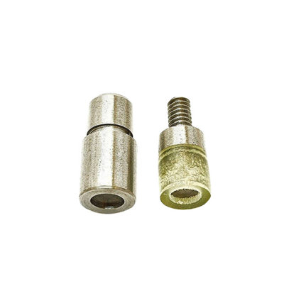 9mm Double Cap Tubular Rivet Fixing Dies Set for Univer Blue Hand Press ...