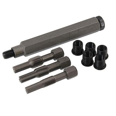9pc Glow Plug Thread Repair Set. M8x1.0mm Diesel Not Helicoil (Neilsen ...