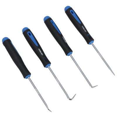 9pc Scraper Hook And Pick Set For Removal Installation Of O Rings Seals Bushes