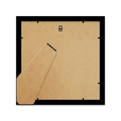 9x9" Black Picture Frame - 9x9" Square Frame with 6x6" Mount for 9x9 ...