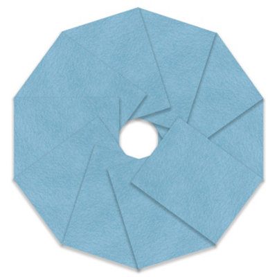 A/FELT 23X30CM PK10 - Felt: Acrylic: 23 x 30cm: Baby Blue: 10 Pieces ...