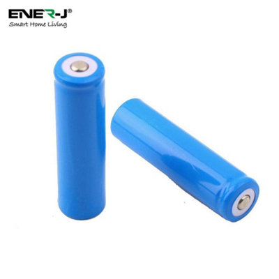 A set of 2 Batteries (18650 Battery with 2600 mAh Capacity of each ...