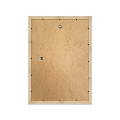 A1 Oak Picture Frame Natural Grain Display A1 Pictures (59.4 x 84.1cm ...