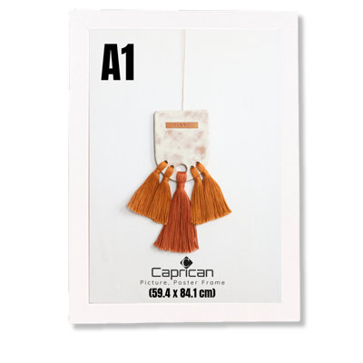 A1 White Picture Frame Photo Frame Perspex Sheet for Wall or Table ...