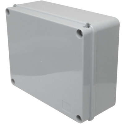 A1electrics 240mm Junction Box Enclosure IP56 Outdoor - Plastic Screws