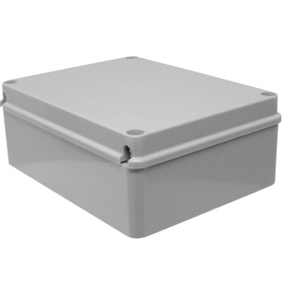 A1electrics 240mm Junction Box Enclosure IP56 Outdoor - Plastic Screws