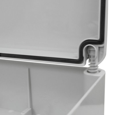 A1electrics 240mm Junction Box Enclosure IP56 Outdoor - Plastic Screws