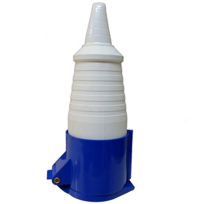 A1electrics 32A 3 Pin 230v Blue Plug and Coupler Socket IP44 CEE