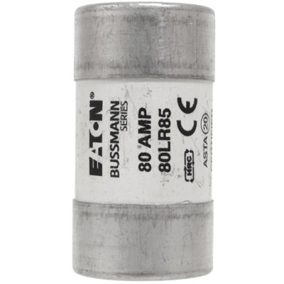 A1electrics 80 Amp LR85 House Service Cut-Out Fuse 30mm x 57mm 80LR85