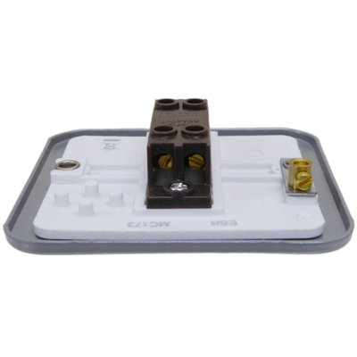 A1electrics Emergency Light Test Key Metal Clad Light Switch 1 Gang 2 ...