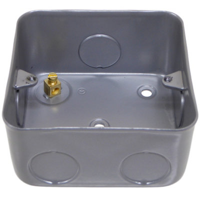 A1electrics Emergency Light Test Key Metal Clad Light Switch 1 Gang 2 ...