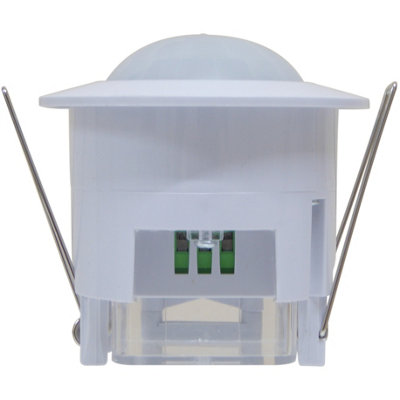 A1electrics PIR Motion Sensor Flush Mount 360 Detection Adjustable Timer and Lux for Automated ...