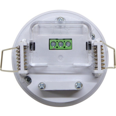 A1electrics PIR Motion Sensor Flush Mount 360 Detection Adjustable Timer and Lux for Automated ...