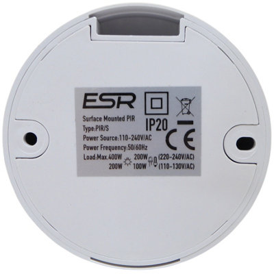 A1electrics PIR Motion Sensor Surface Mount 360 Detection Adjustable ...