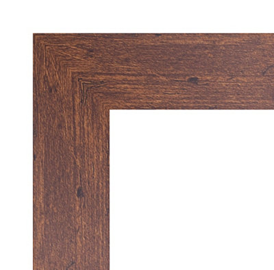 A2 Rustic Wood Picture Frame Natural wood grain finish Display A2 ...