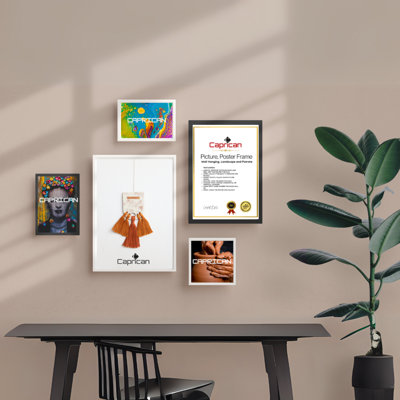 A2 White Picture Frame Photo Frame Perspex Sheet for Wall or Table ...