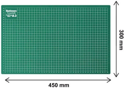 A3 Non-Slip Cutting Board with Surface for Arts & Crafts Easy Guided ...