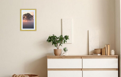 A4 Document Photo Frame Wood Effect - Domkora Certificate Picture Frame ...