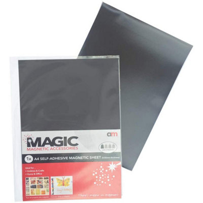A4 Magnetic Sheet with Self-Adhesive, 0.50mm