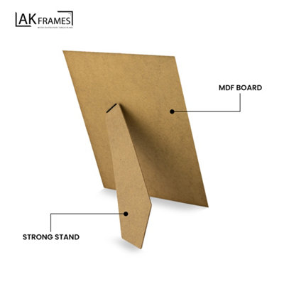 A4 MDF Strut Back with 2mm Brown Backing for Frames and Crafts