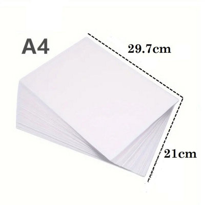 A4 Printer Paper 500 Sheets 80gsm Copier Paper Ream Printer Scan Fax Paper