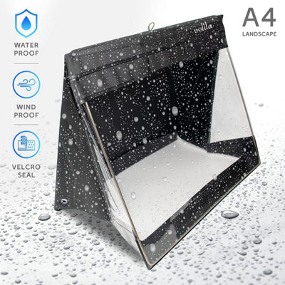 A4 Waterproof Clipboard - Landscape Clipboard with Cover, Waterproof ...