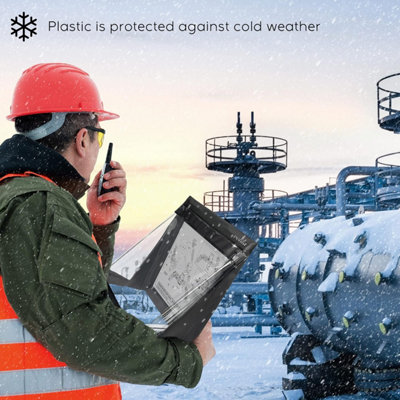 A4 Waterproof Clipboard with Cover - 33.6x25.6cm Durable PVC with ...