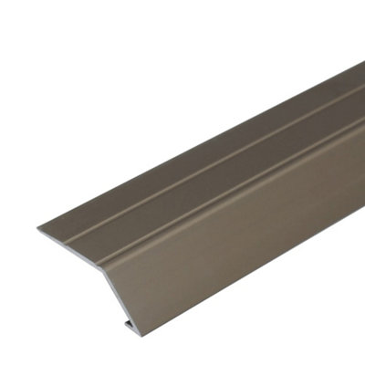 A45 31mm Anodised Aluminium Self Adhesive Door Threshold Ramp Profile ...