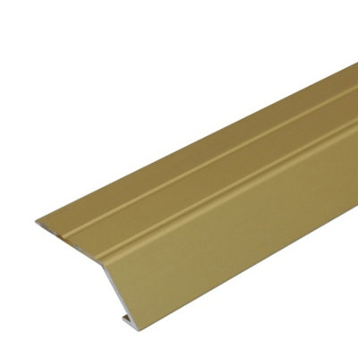 A45 31mm Anodised Aluminium Self Adhesive Door Threshold Ramp Profile ...