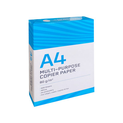 A4CP A4 Copy Paper 80gsm 500 sheet x 2 packs