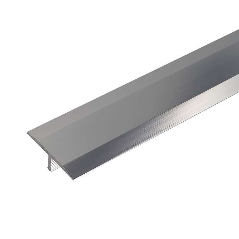 A55 18mm Anodised Aluminium Threshold Trim T Bar Transition Strip For ... A55 18mm Anodised Aluminium Threshold Trim T Bar Transition Strip For ...